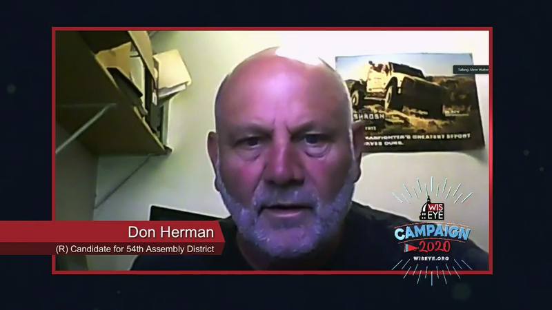 Campaign 2020: Don Herman (R) Oshkosh - 54th Assembly District ...