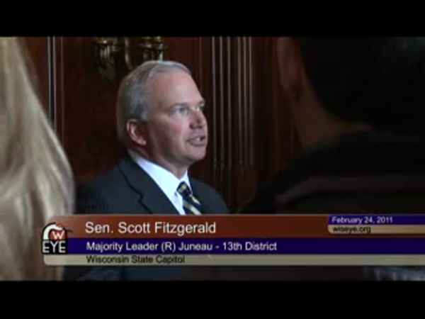 News Conference: Senate Majority Leader Scott Fitzgerald - WisconsinEye