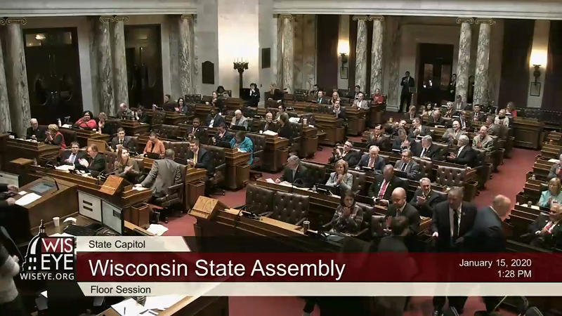 Wisconsin State Assembly Floor Session - WisconsinEye
