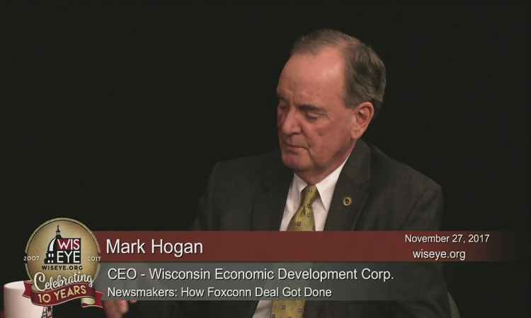 Newsmakers: WEDC Secretary Mark Hogan - WisconsinEye
