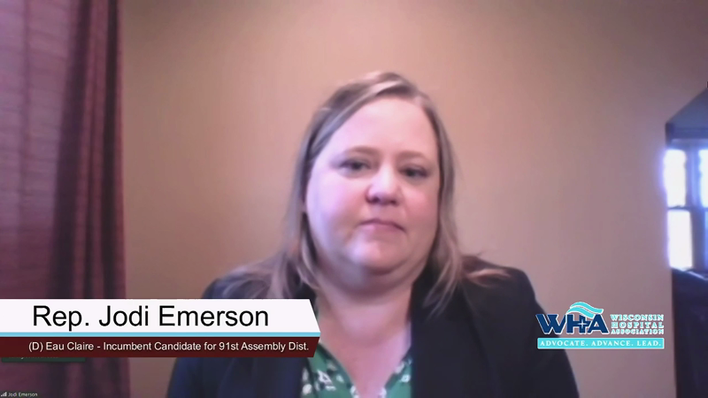 Campaign 2022: Rep. Jodi Emerson (D) Eau Claire - Incumbent Candidate ...