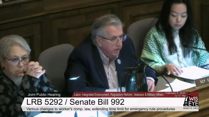 Joint Assembly and Senate Committees on Labor, Integrated Employment ...