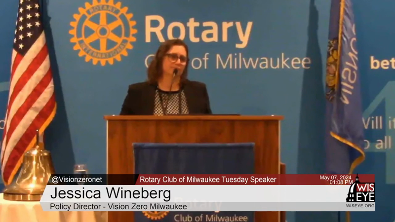 Rotary Club of Milwaukee: Jessica Wineberg - WisconsinEye