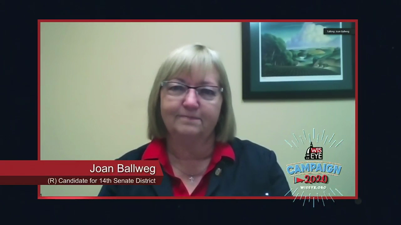 Campaign 2020: Joan Ballweg (R) Markesan - 14th Senate District ...