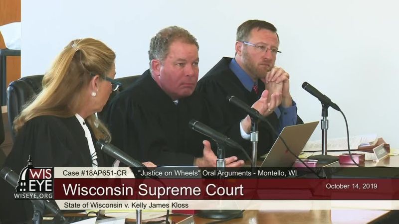 Wisconsin Supreme Court Oral Arguments: State v. Kelly James Kloss ...