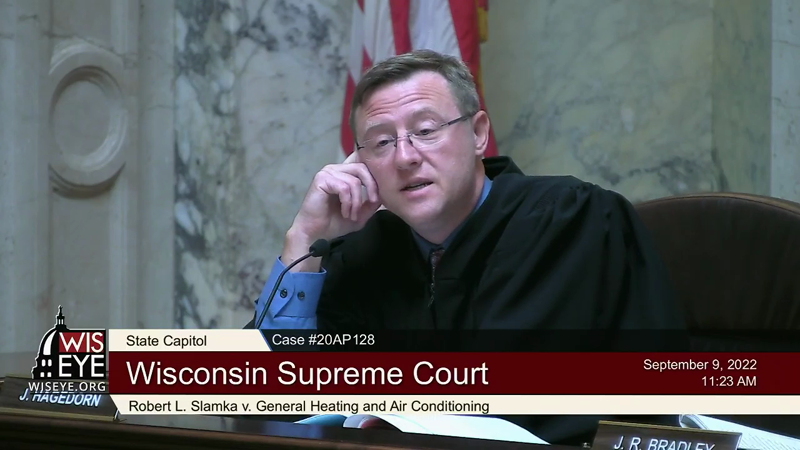 Wisconsin Supreme Court Oral Argument: Robert L. Slamka v. General ...