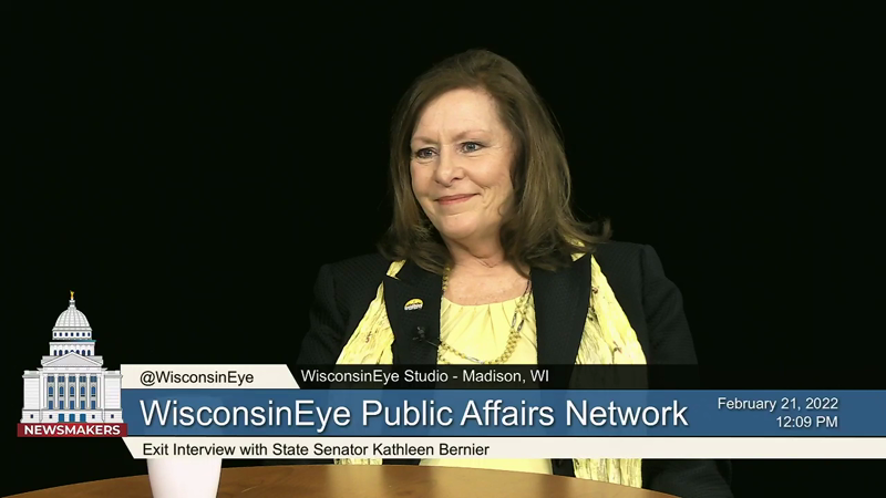 Newsmakers: Exiting Senator Kathy Bernier on Election Reform, Reading ...