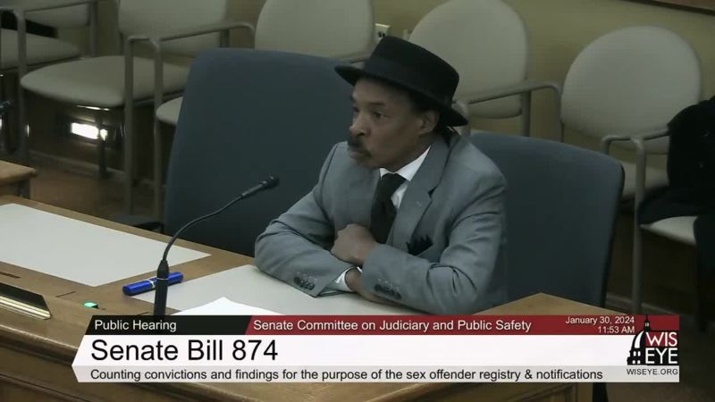 Senate Committee on Judiciary and Public Safety - WisconsinEye