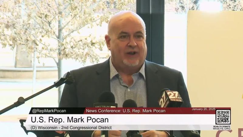 News Conference: U.S. Rep. Mark Pocan - WisconsinEye