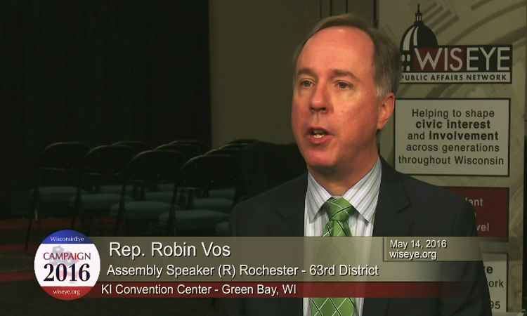 RPW State Convention: Interview with Assembly Speaker Rep. Robin Vos ...