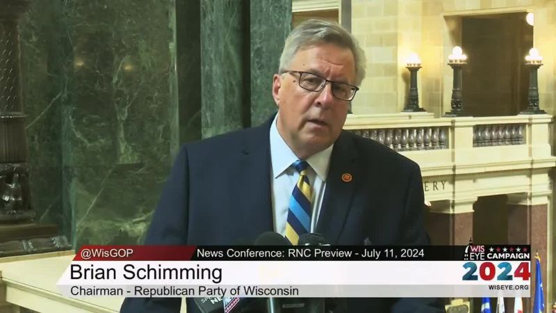 Campaign 2024: News Conference - WisGOP Chairman Previews Republican ...