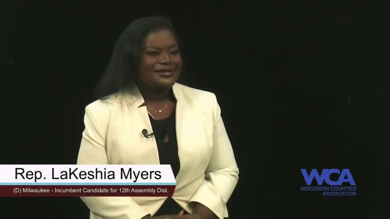 Campaign 2022: Rep. LaKeshia Myers (D) Milwaukee - Incumbent Candidate ...
