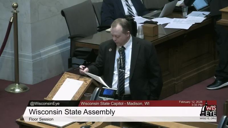 Wisconsin State Assembly Floor Session - WisconsinEye