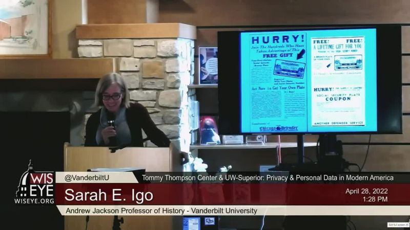 Tommy Thompson Center and UW-Superior: Privacy and Personal Data in ...