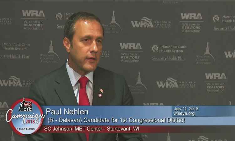 Campaign 2018: Paul Nehlen (R) Candidate for 1st Congressional District ...