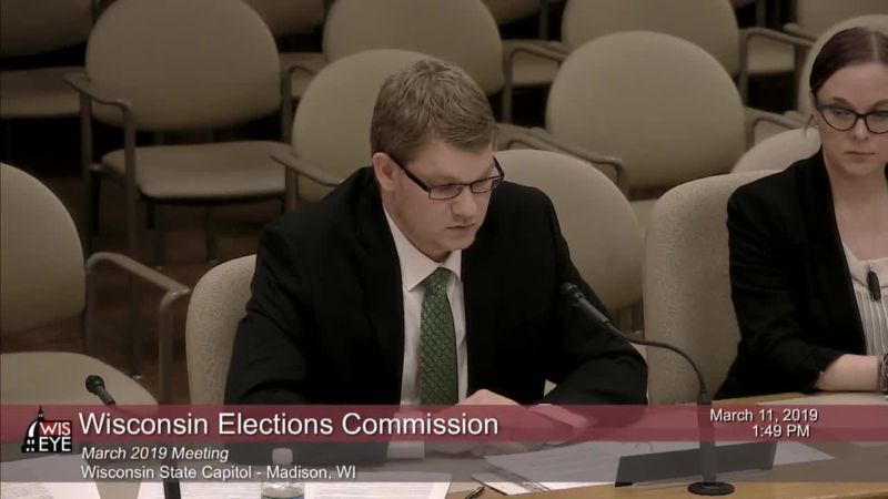 Wisconsin Elections Commission March 2019 Meeting (Part 2) - WisconsinEye
