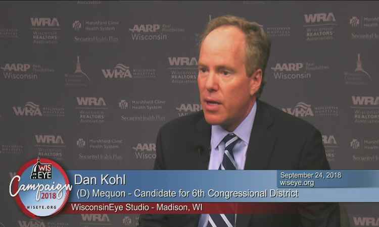 Campaign 2018: Dan Kohl (D) Candidate for 6th Congressional District ...