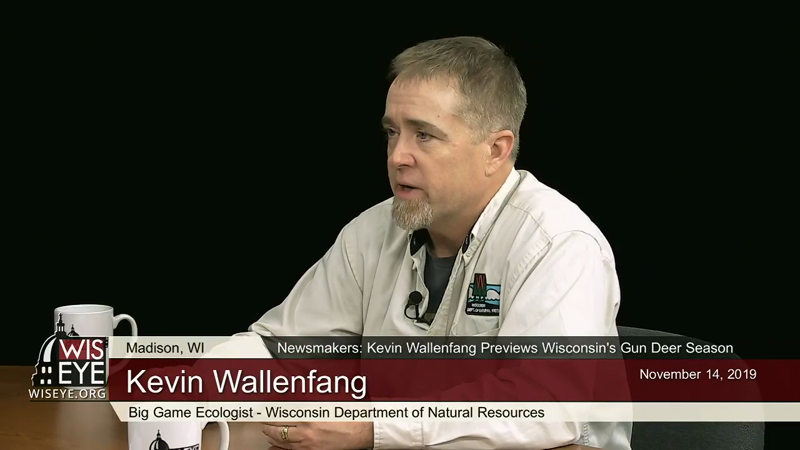 Newsmakers: Kevin Wallenfang Previews the Gun Deer Hunt - WisconsinEye