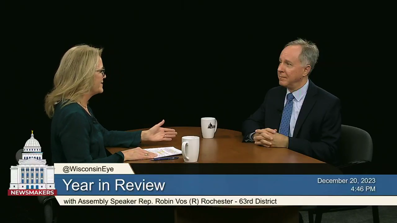 Newsmakers: Year in Review with Speaker Robin Vos - WisconsinEye
