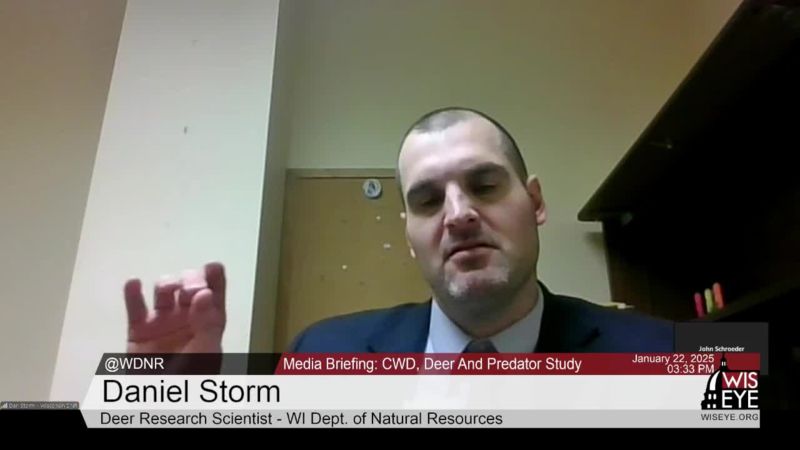 News Conference: Southwest Wisconsin CWD, Deer and Predator Study ...