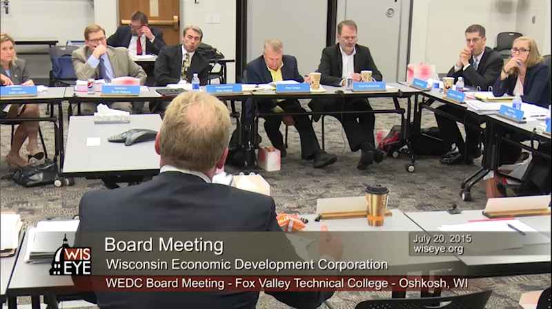 Wisconsin Economic Development Corporation Board Meeting (Part 4 ...