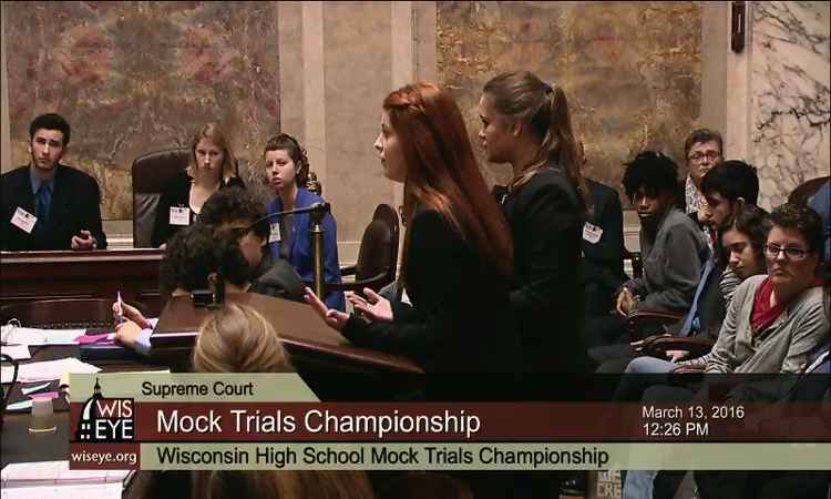 Wisconsin High School Mock Trial Championship - WisconsinEye