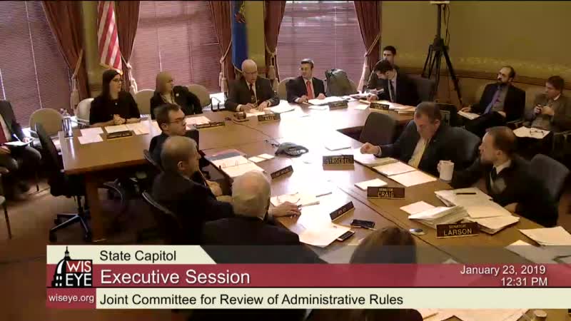 Joint Committee for Review of Administrative Rules - WisconsinEye