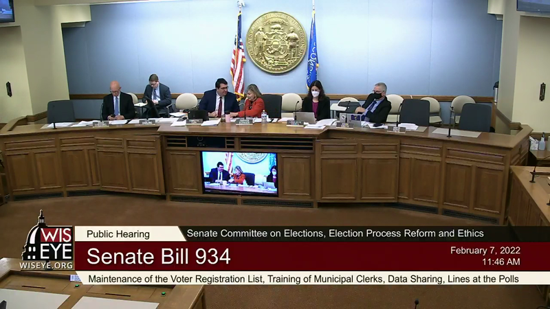 Senate Committee on Elections, Election Process Reform and Ethics ...