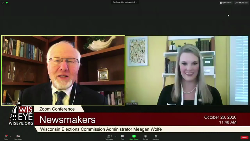 Newsmakers: Elections Administrator Meagan Wolfe on Tuesday's Vote ...