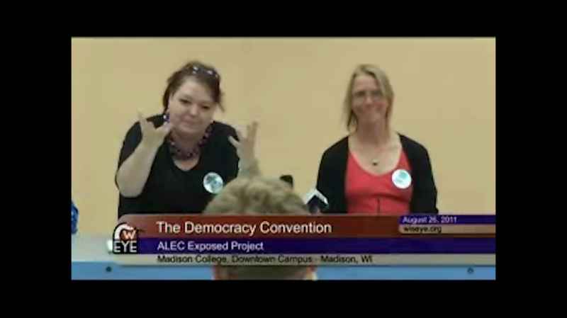 Democracy Convention: ALEC Exposed Project - WisconsinEye