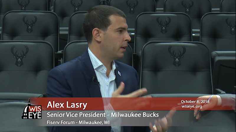 Newsmakers: Alex Lasry - Senior Vice President of the Milwaukee Bucks ...