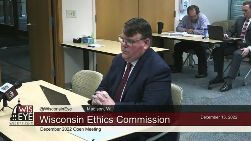 Wisconsin Ethics Commission - WisconsinEye