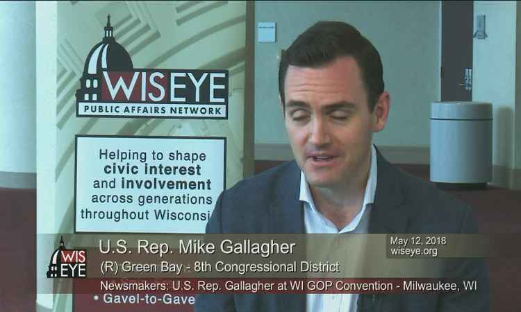 Campaign 2018: U.S. Rep. Mike Gallagher (R) - WisconsinEye