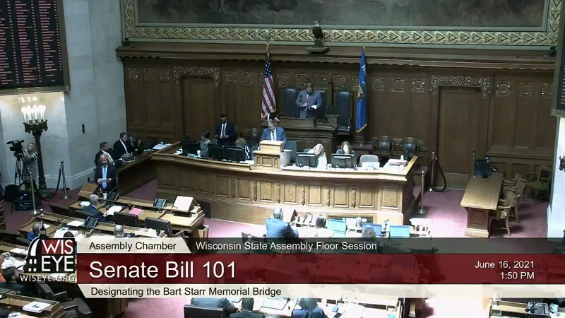 Wisconsin State Assembly Floor Session - WisconsinEye