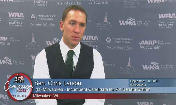 Campaign 2018: Sen. Chris Larson (D) Incumbent Candidate for 7th Senate ...