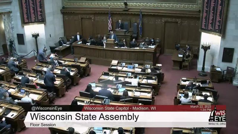 Wisconsin State Assembly Floor Session - WisconsinEye