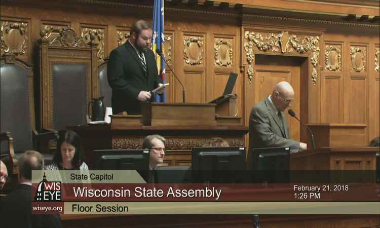 Wisconsin Assembly Floor Session (Part 1) - WisconsinEye