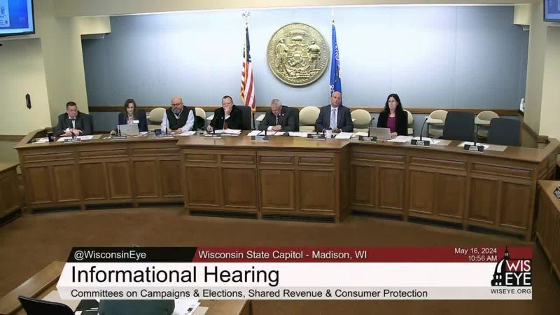 Joint Assembly and Senate Committees on Campaigns, Elections, Shared ...
