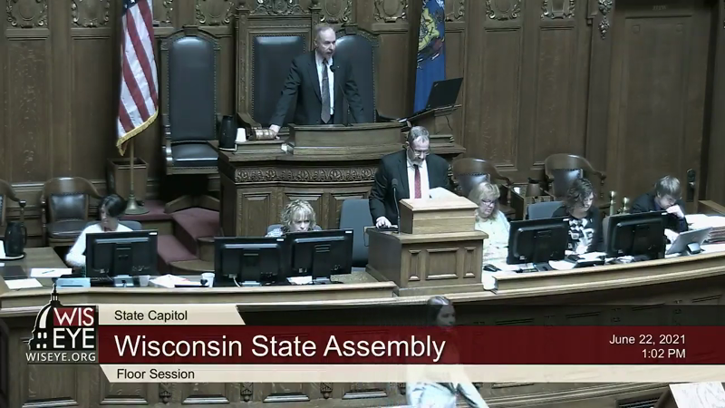 Wisconsin State Assembly Floor Session - WisconsinEye