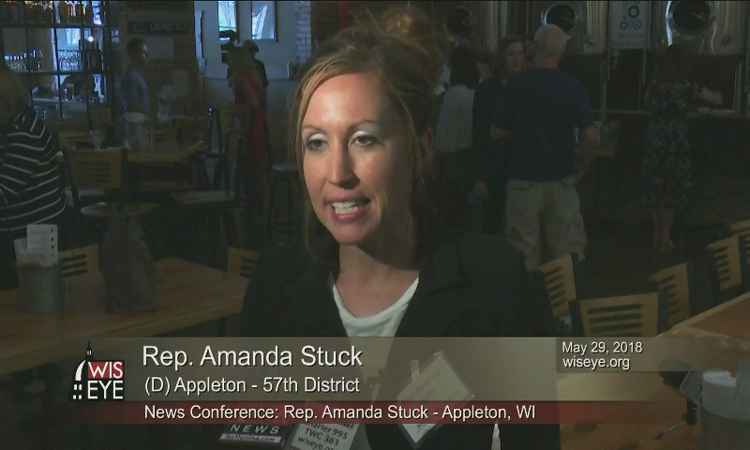 News Conference: Rep. Amanda Stuck - WisconsinEye