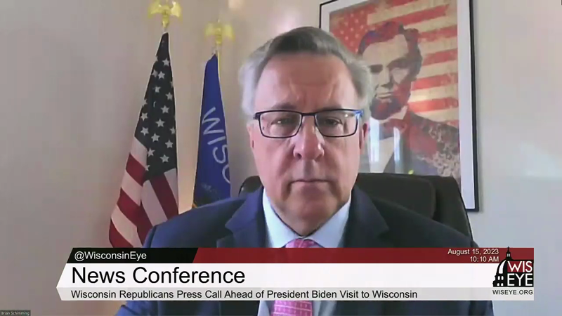 News Conference: WisGOP Press Call Ahead of POTUS in Wisconsin ...