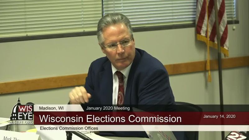 Wisconsin Elections Commission January 2020 Meeting - Part 2 - WisconsinEye