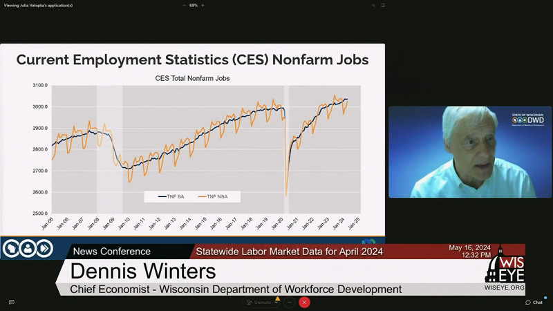 News Conference: DWD Briefing on Statewide Labor Market Data for April ...