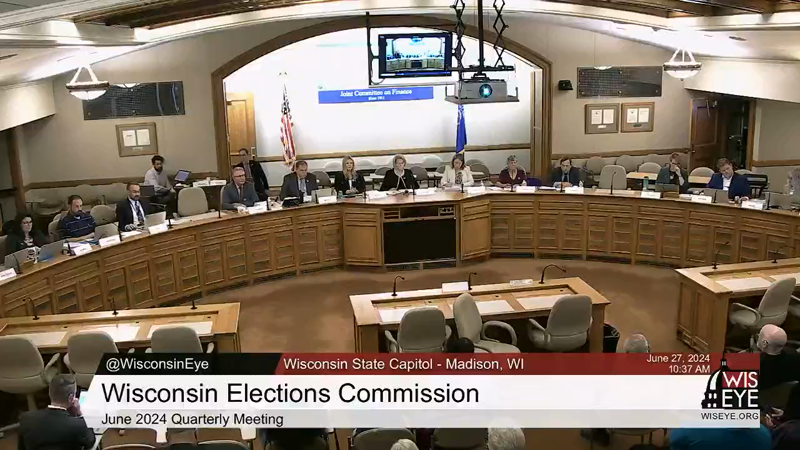 Wisconsin Elections Commission June 2024 Quarterly Meeting - WisconsinEye