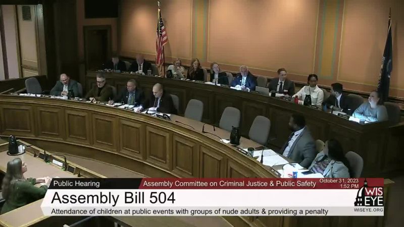 Assembly Committee on Criminal Justice and Public Safety - WisconsinEye