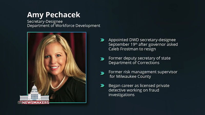 Newsmakers: DWD Secretary-Designee Amy Pechacek - WisconsinEye