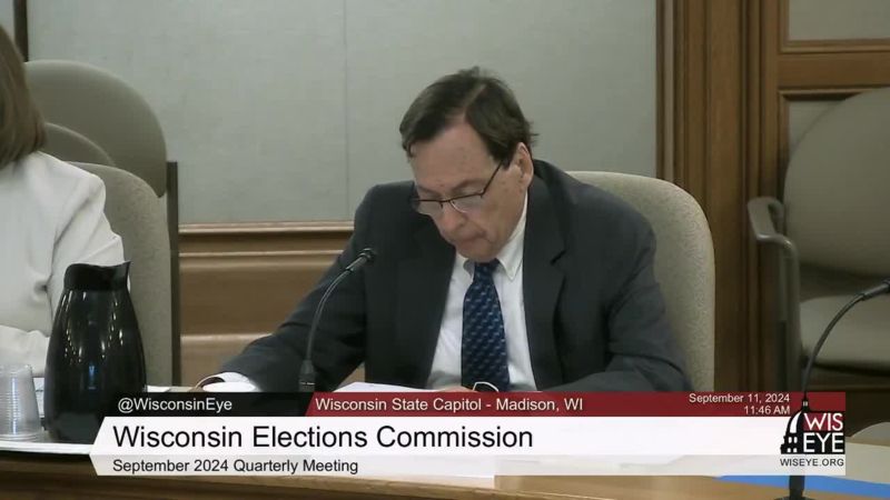 Wisconsin Elections Commission: September 2024 Quarterly Meeting ...