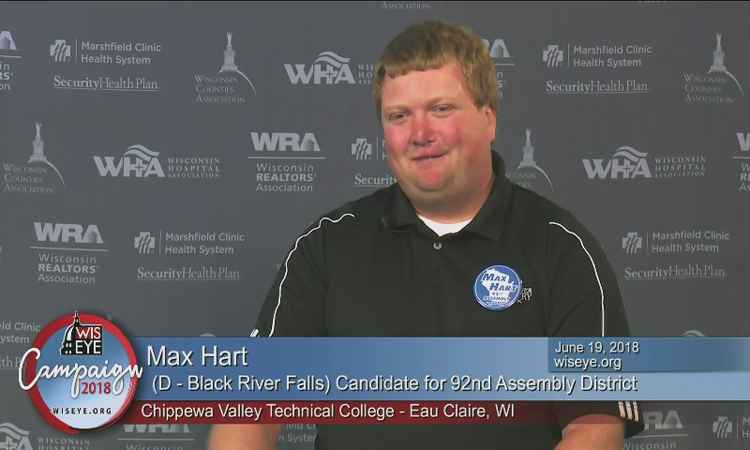 Campaign 2018: Max Hart (D) Candidate for 92nd Assembly District ...