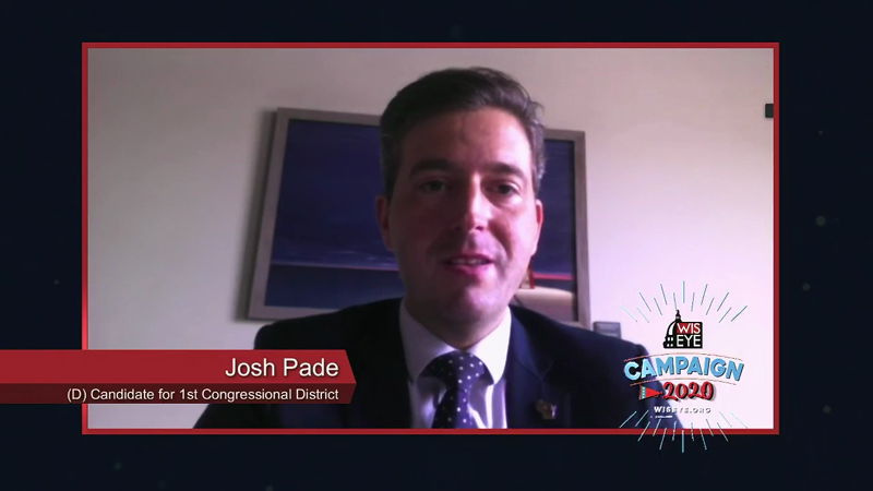 Campaign 2020: Josh Pade (D) Bristol - 1st Congressional District ...