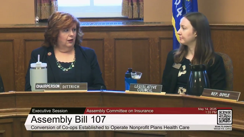 Assembly Committee on Insurance - WisconsinEye